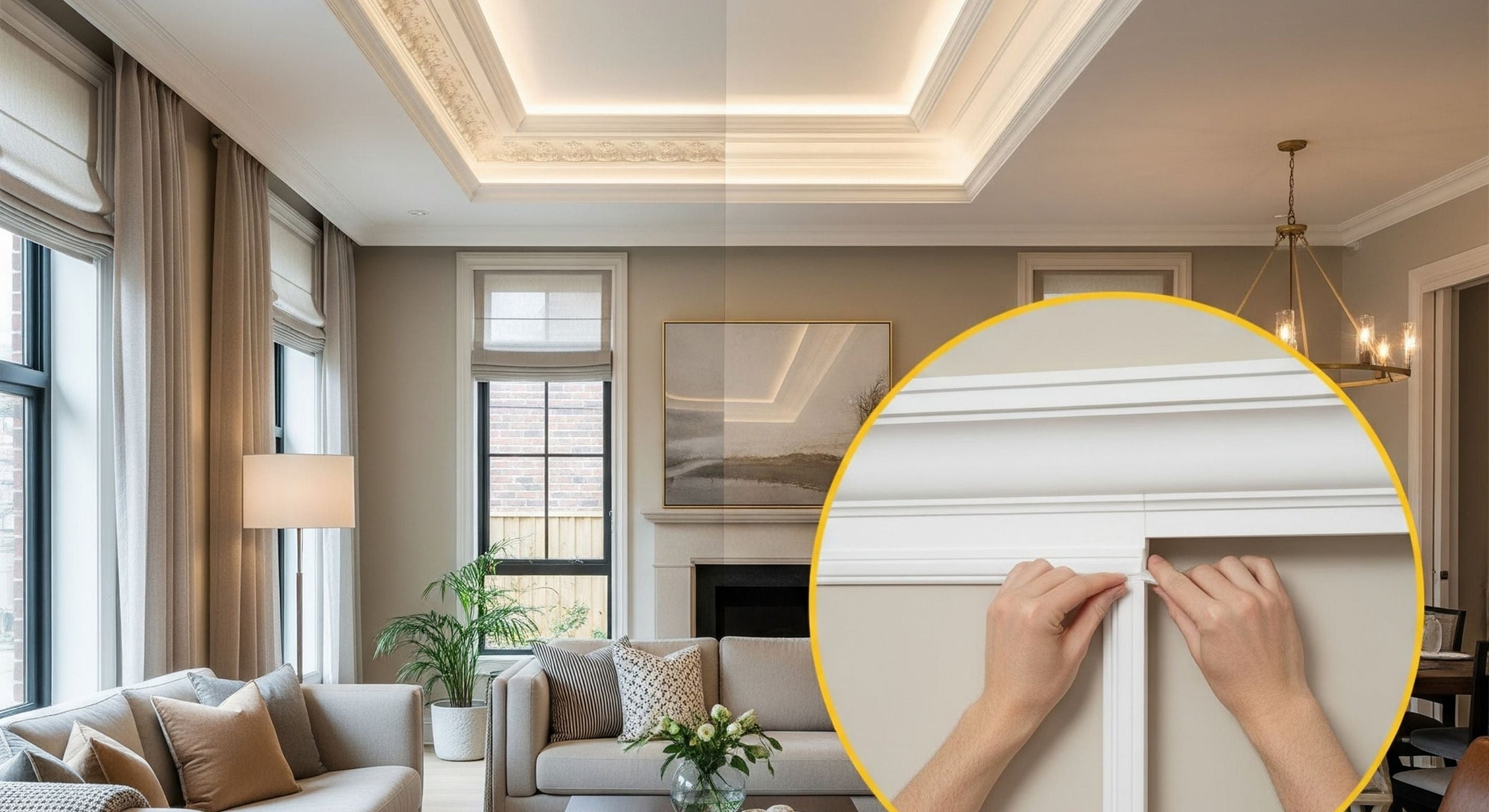 How Cornices Enhance Ceiling Designs