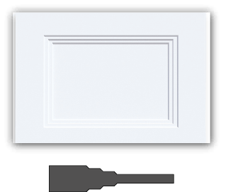 Art Deco Profile Routered Doors